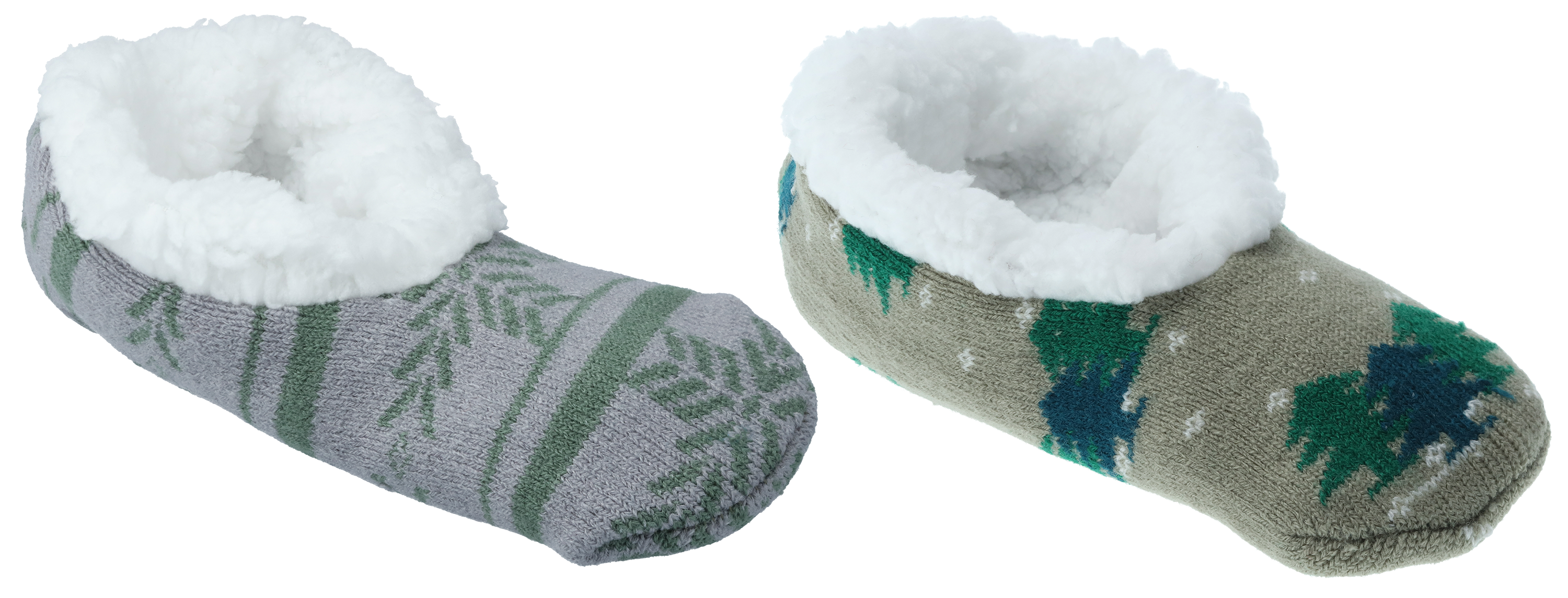 Natural Reflections Double Layer Home Slippers with Aloe for Ladies 2 ...